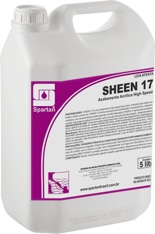 SHEEN 17 – Acabamento Acrílico High Speed (Pronto Uso) – Spartan Vale